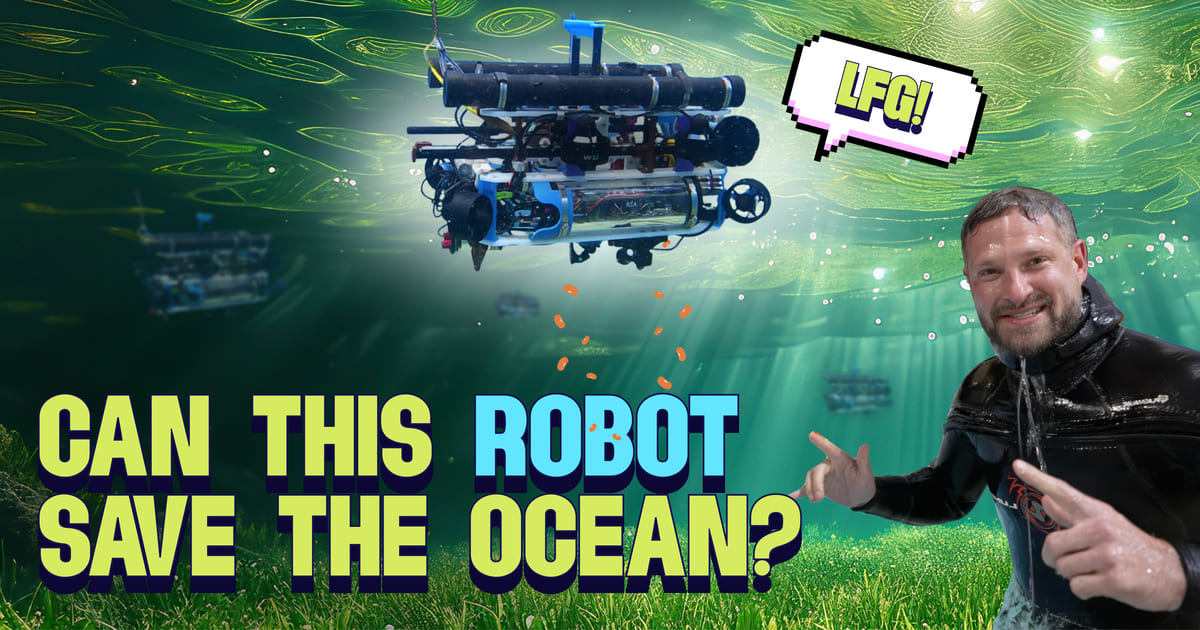 Ocean-drones that plant seagrass! | Dollar Donation Club